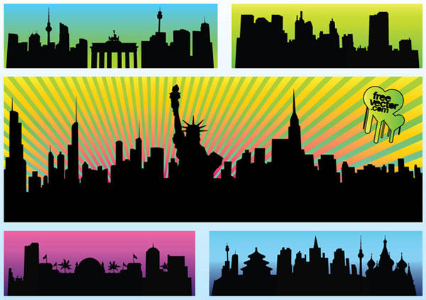 Unleashing Creativity With 40+ Downloadable Urban Vector Designs ...