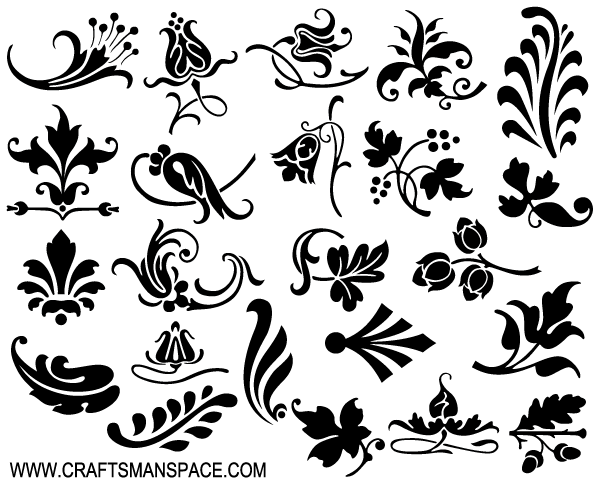 Ornamental Design Elements Vector