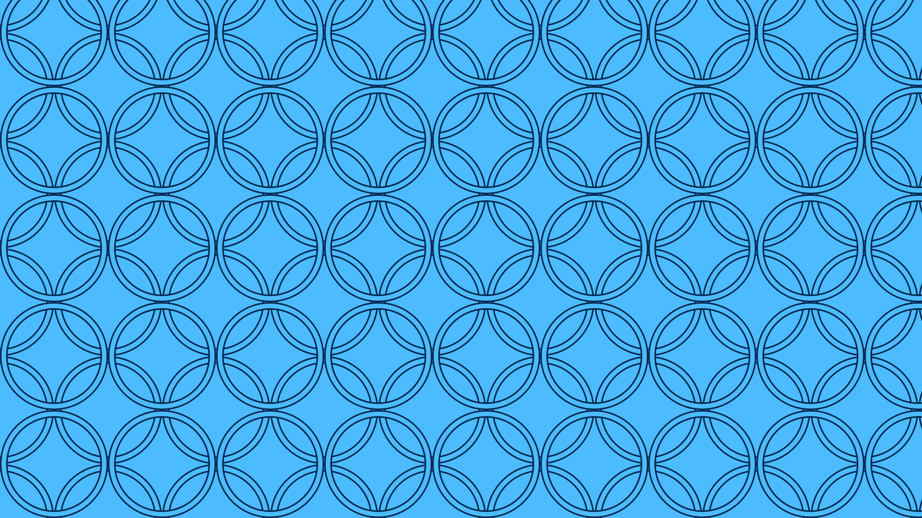 Free Download Blue Geometric Circle Pattern