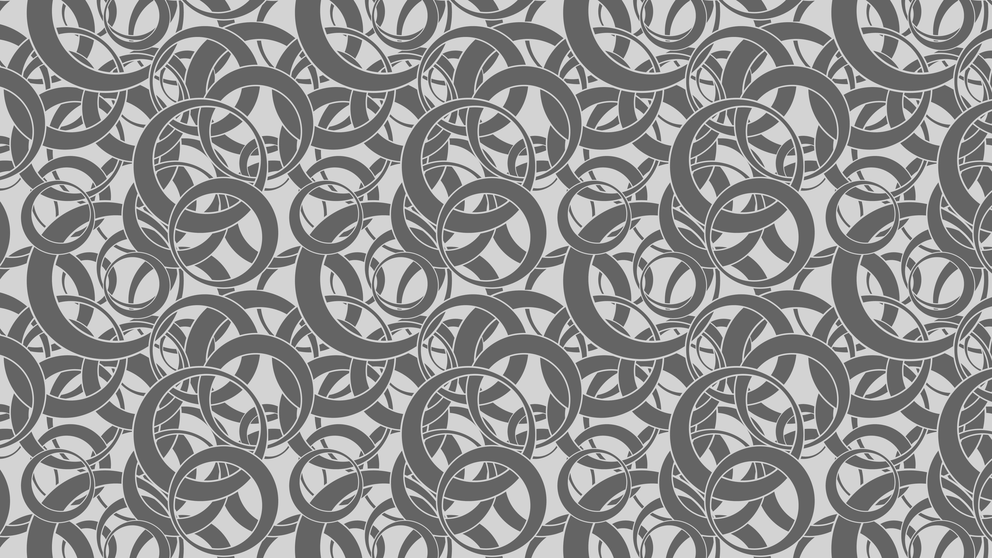 Free Download Gray Rings Seamless Pattern