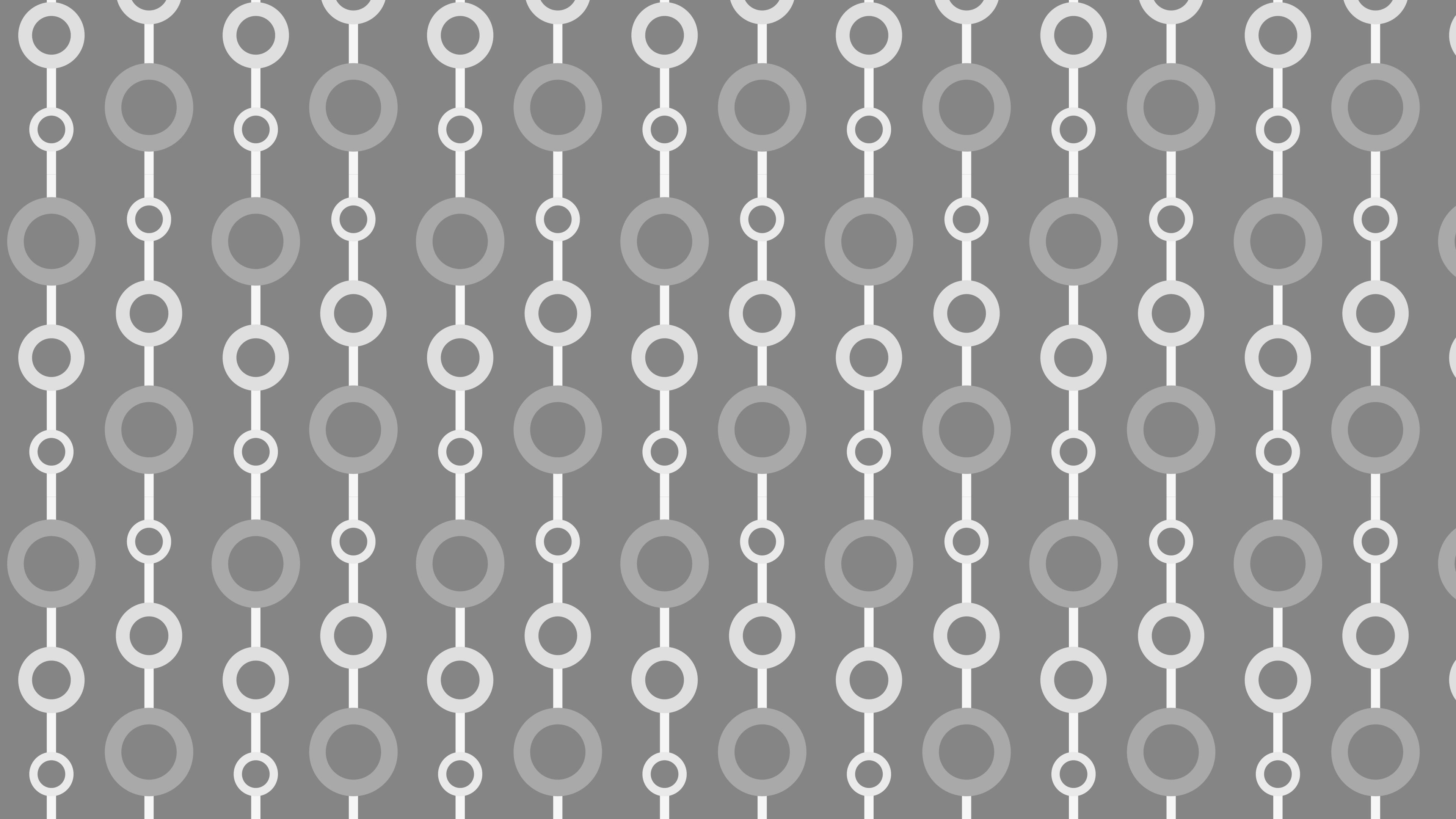 Free Download Grey Geometric Circle Pattern Vector Illustration