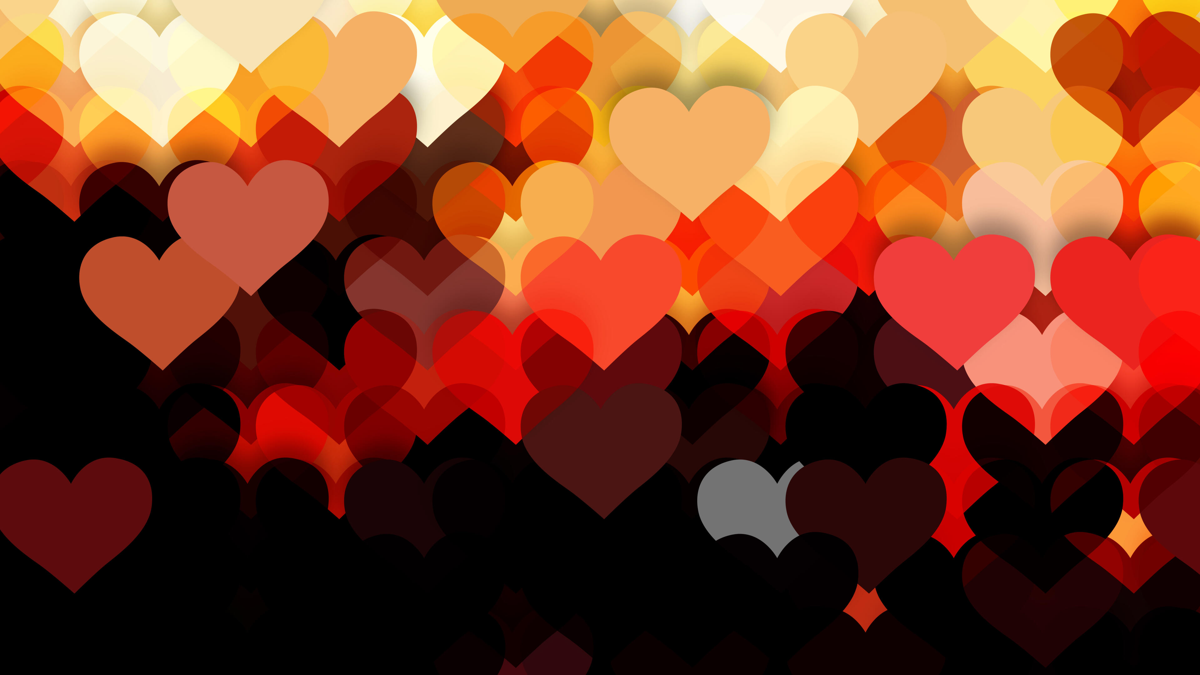 Free Download Heart Overlay Background