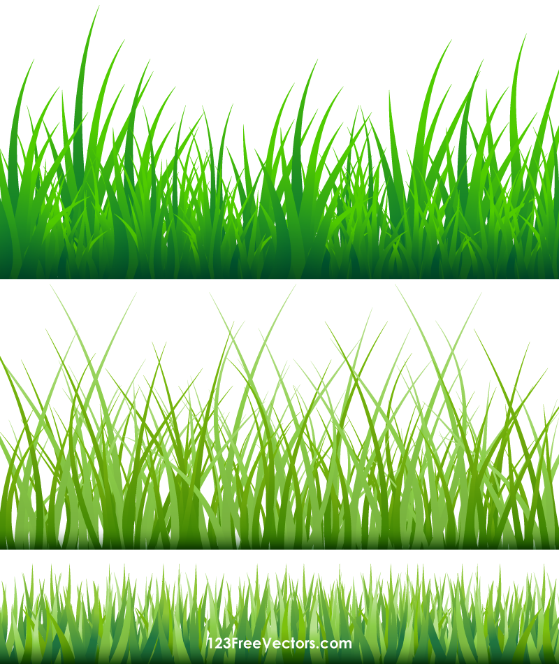 Free Grass Vector Illustrator Pack