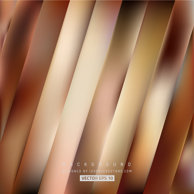 Abstract Brown Striped Background