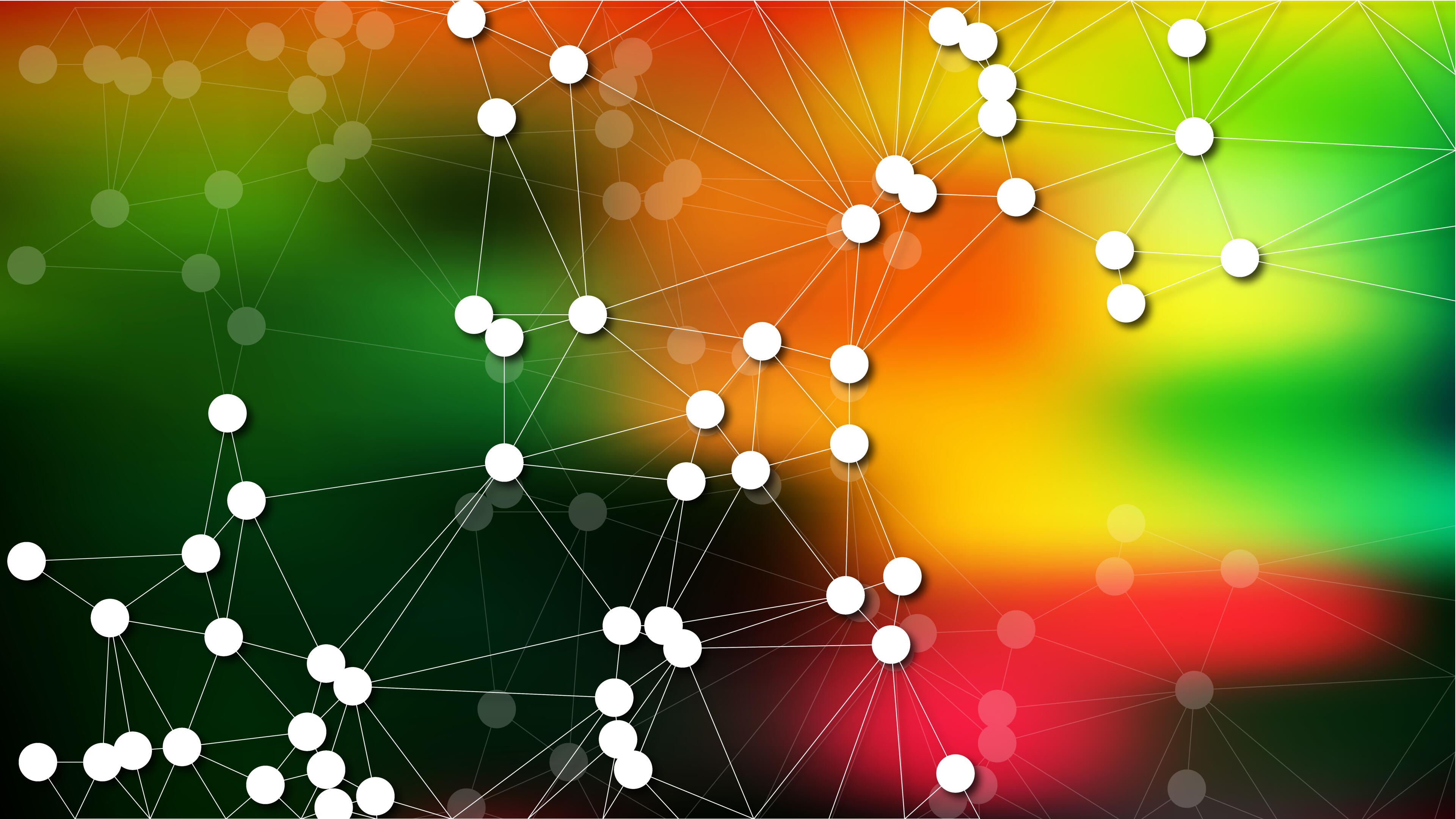 10+ Colorful Connected Lines And Dots Background | Free Vectors, Photos ...