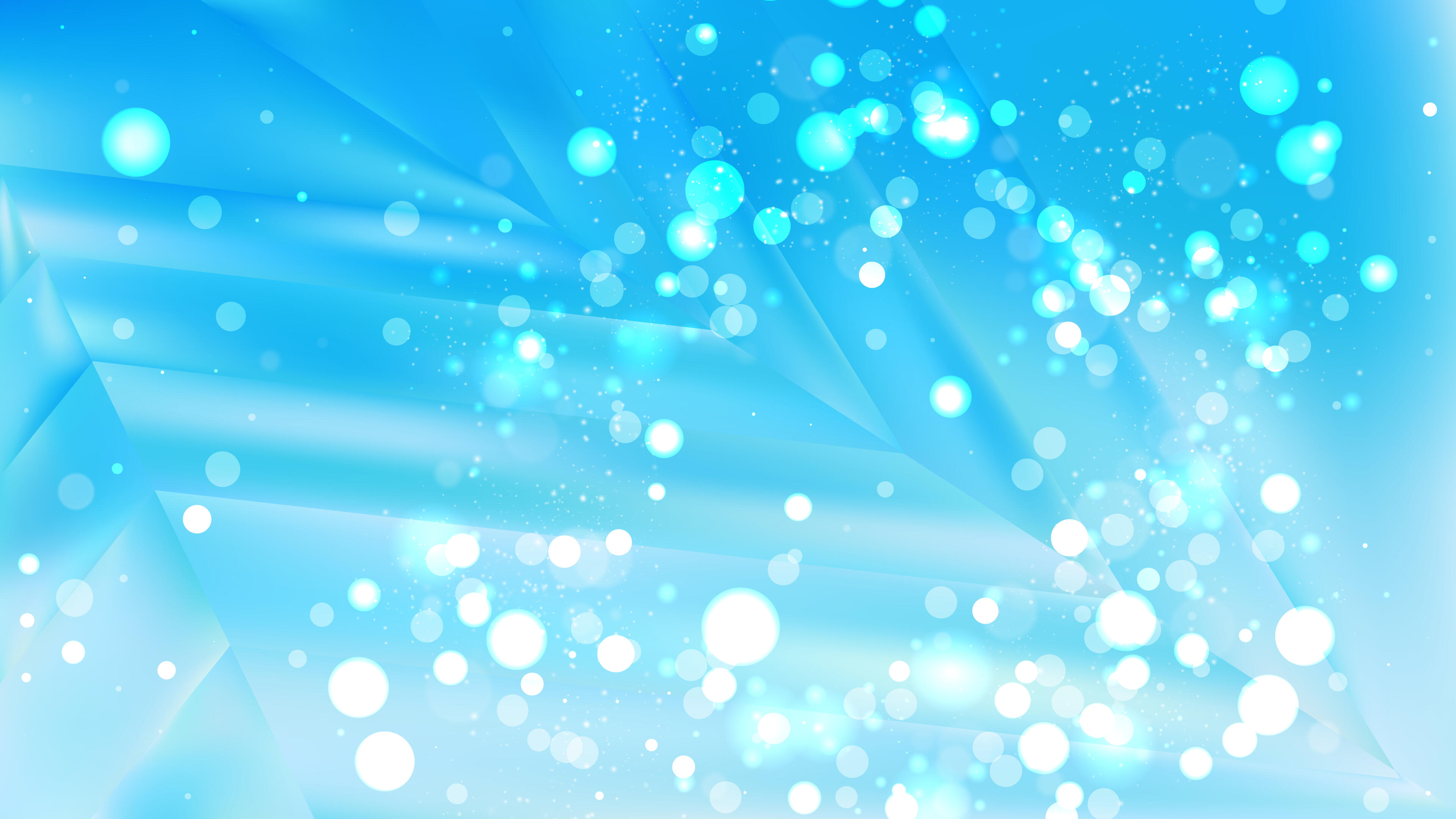Free Download Abstract Blue Bokeh Background