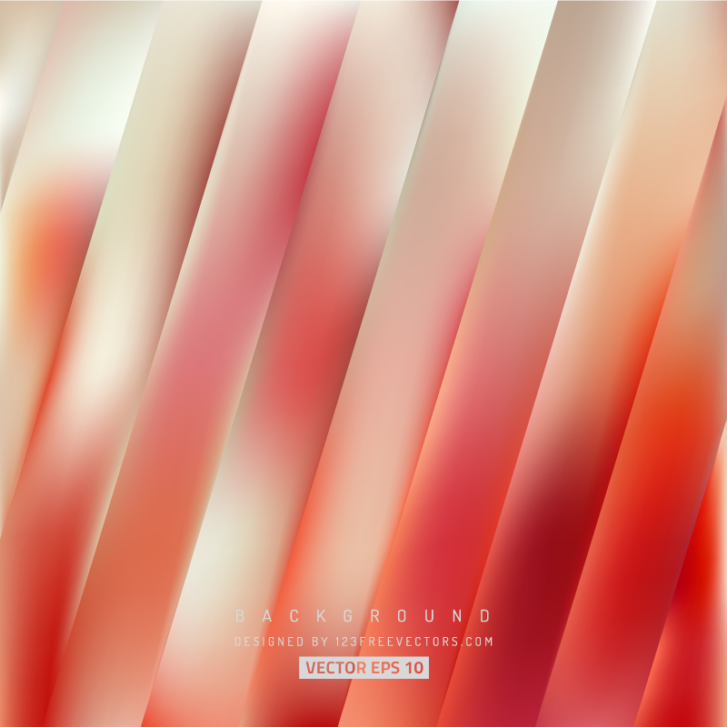Abstract Light Red Stripes Background Design