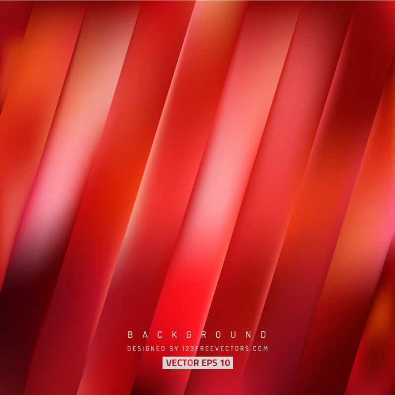 Abstract Red Striped Background