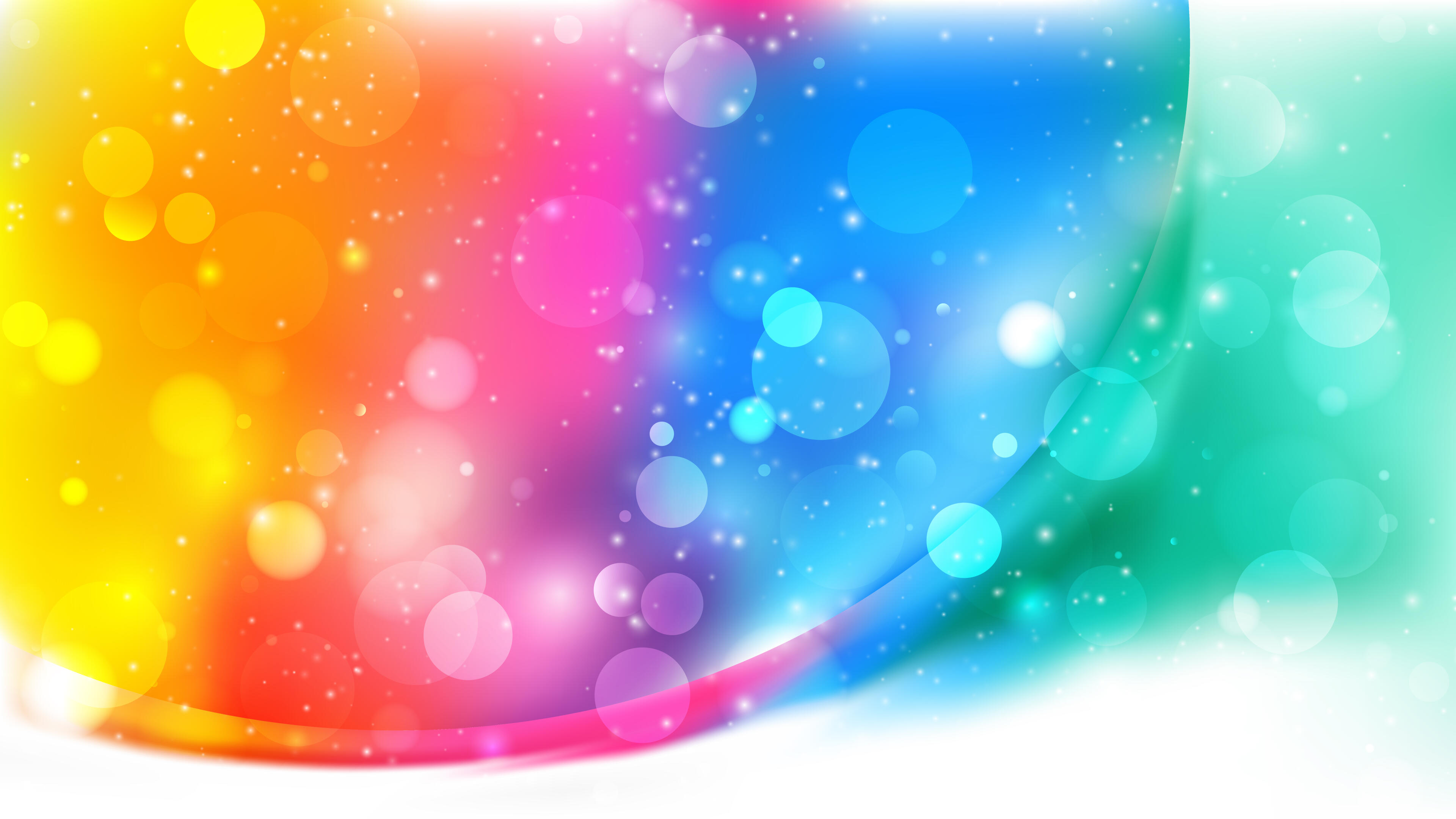 Free Download Abstract Colorful Blur Lights Background Image