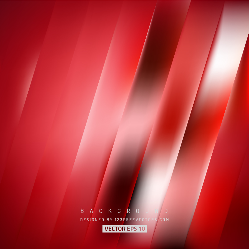 Abstract Red Stripes Background Design