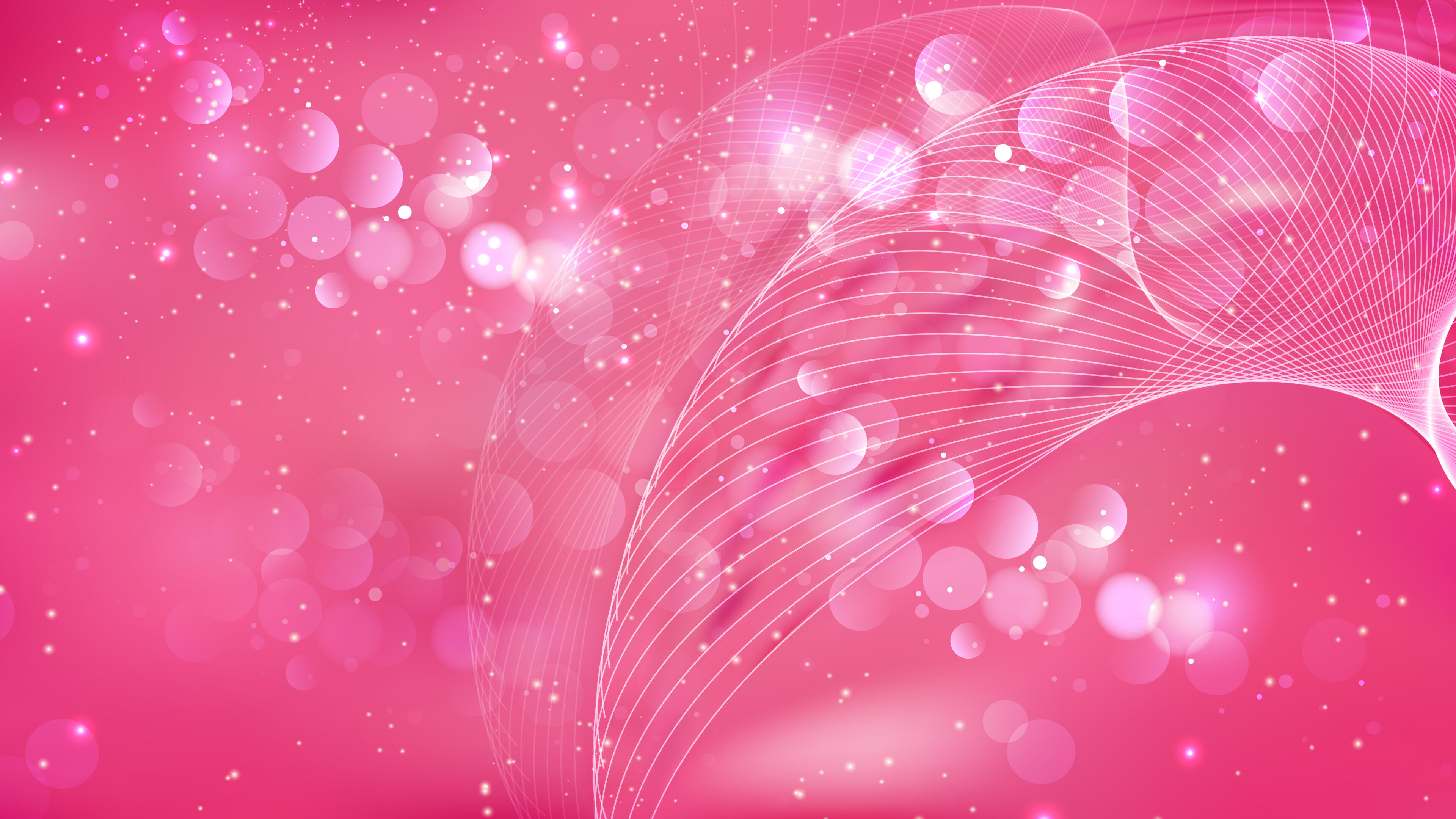 Free Download Pink Bokeh Abstract Background
