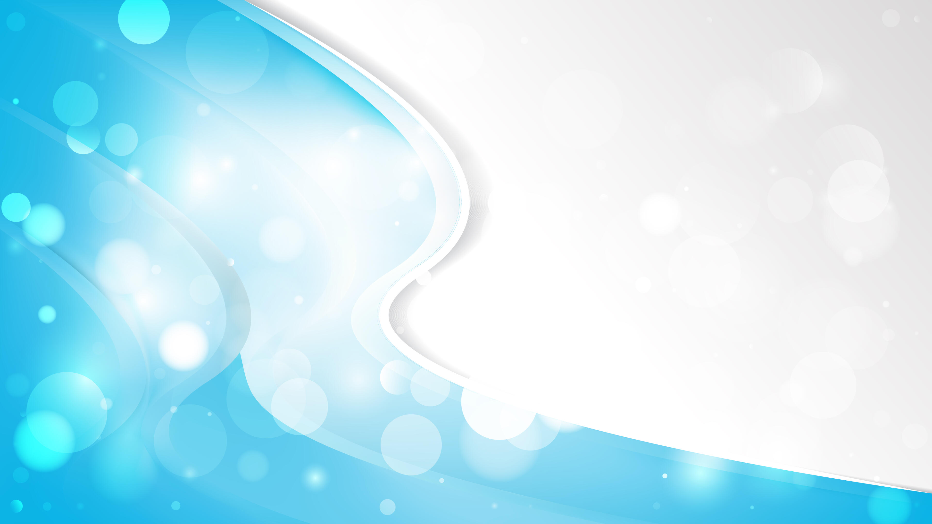 Free Download Blue and White Brochure Design Template