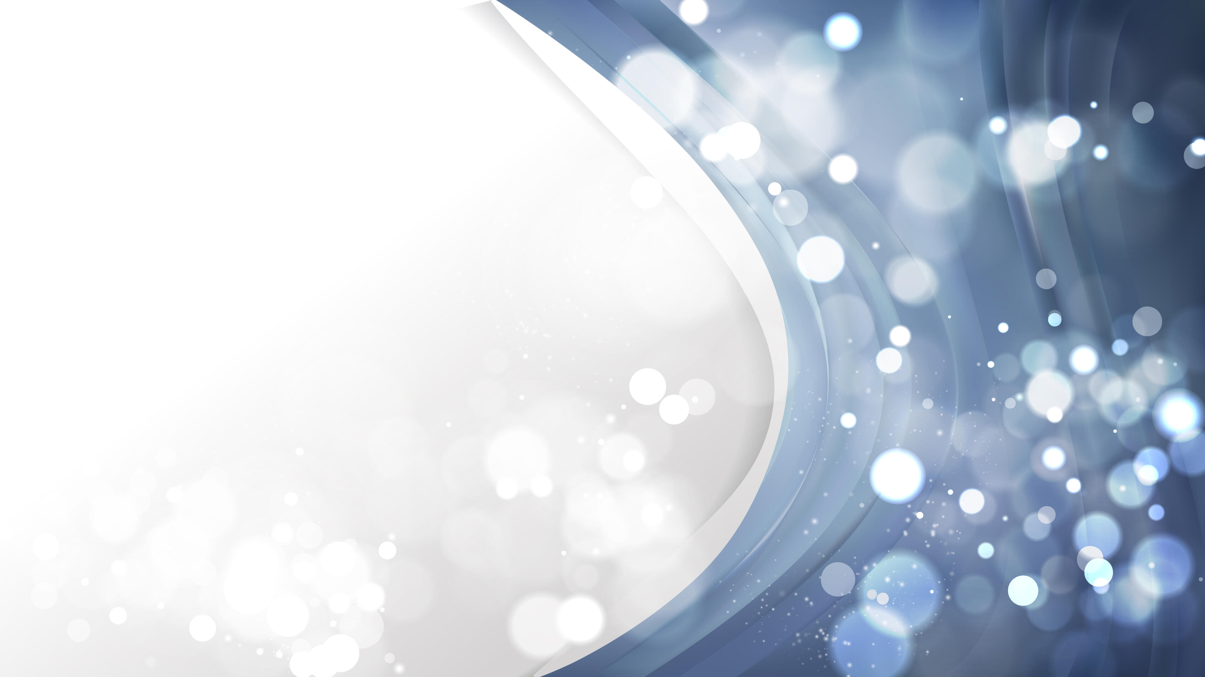 Free Download Dark Blue Business Brochure Template Illustration