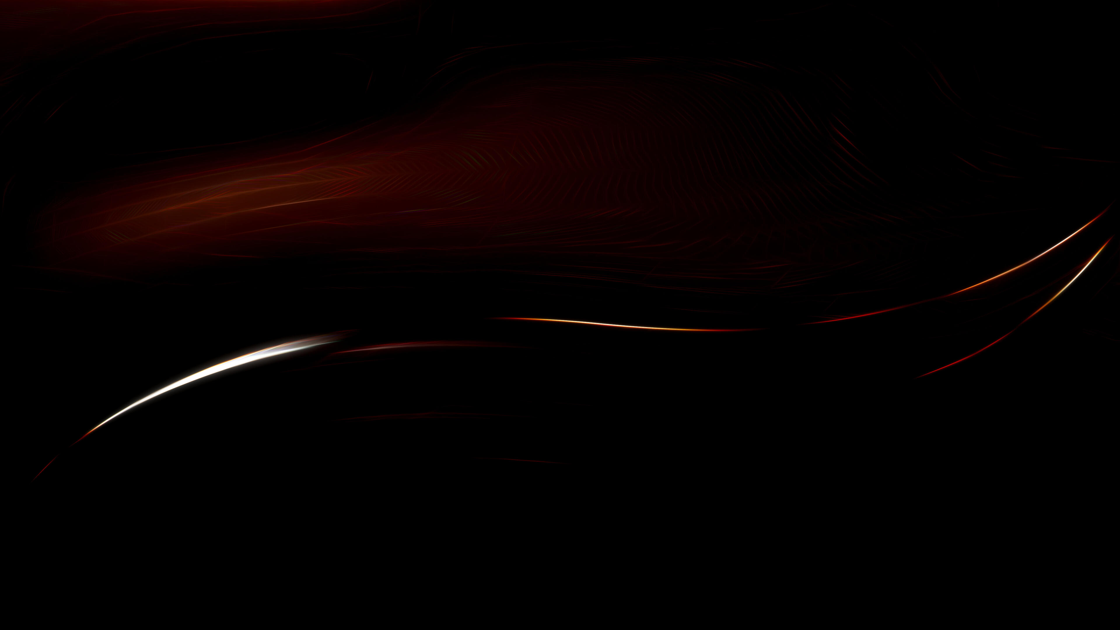 Free Download Abstract Light Trails on Black Background