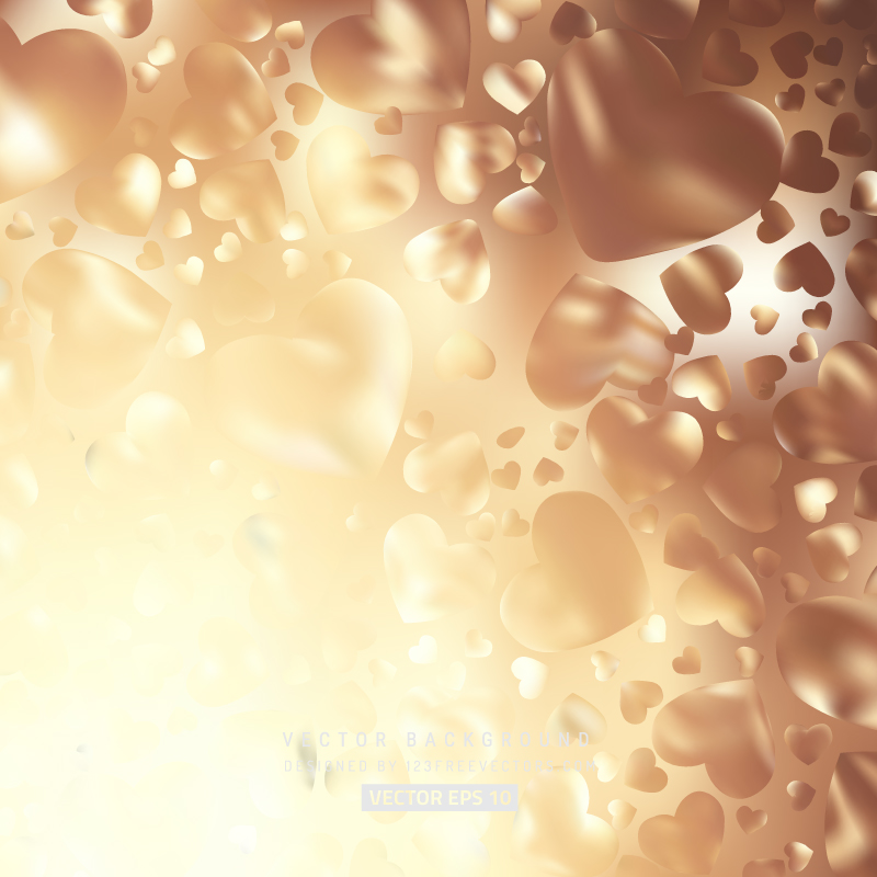 From Subtle To Bold: Brown Heart Designs | 123freevectors