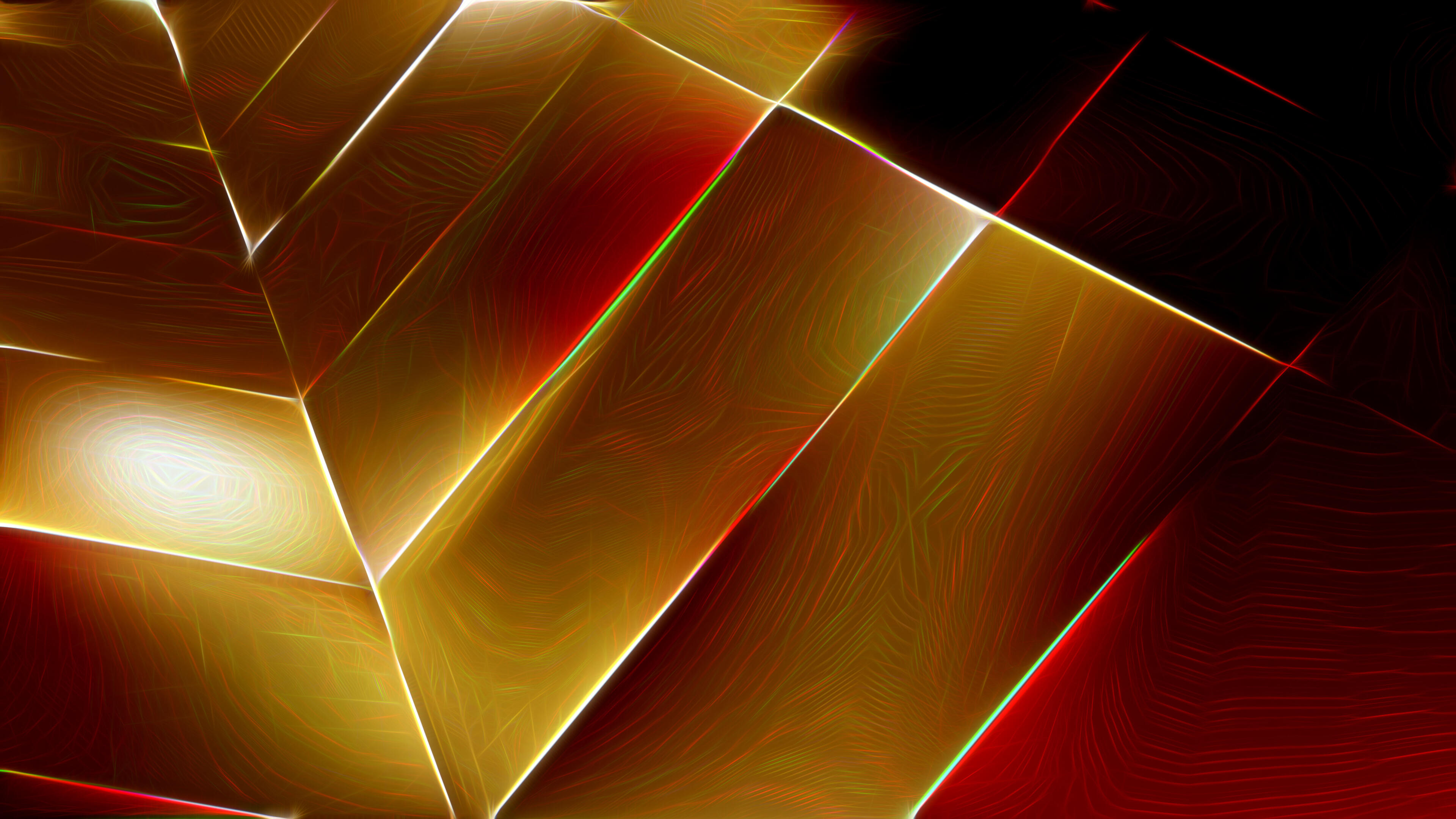 Free Abstract Red and Gold Texture Background Design