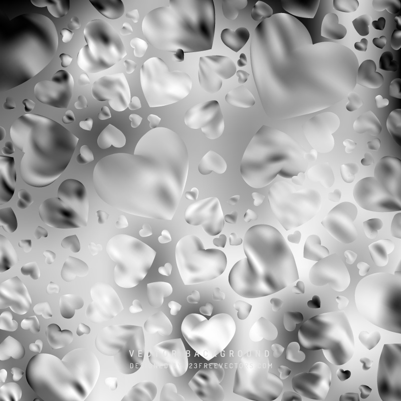 35 Gray Heart Backgrounds: Elevate Your Valentine’s Day Designs With ...