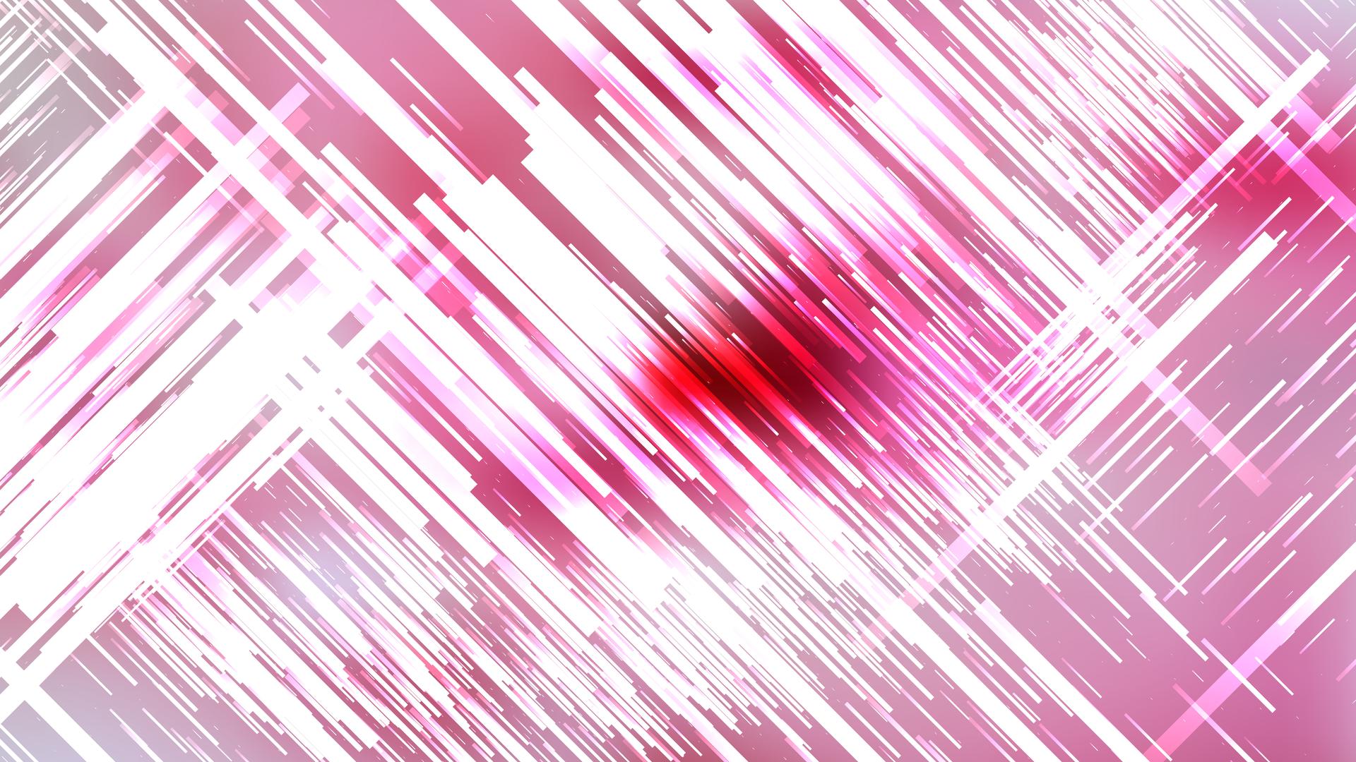 Pink Lines Abstract