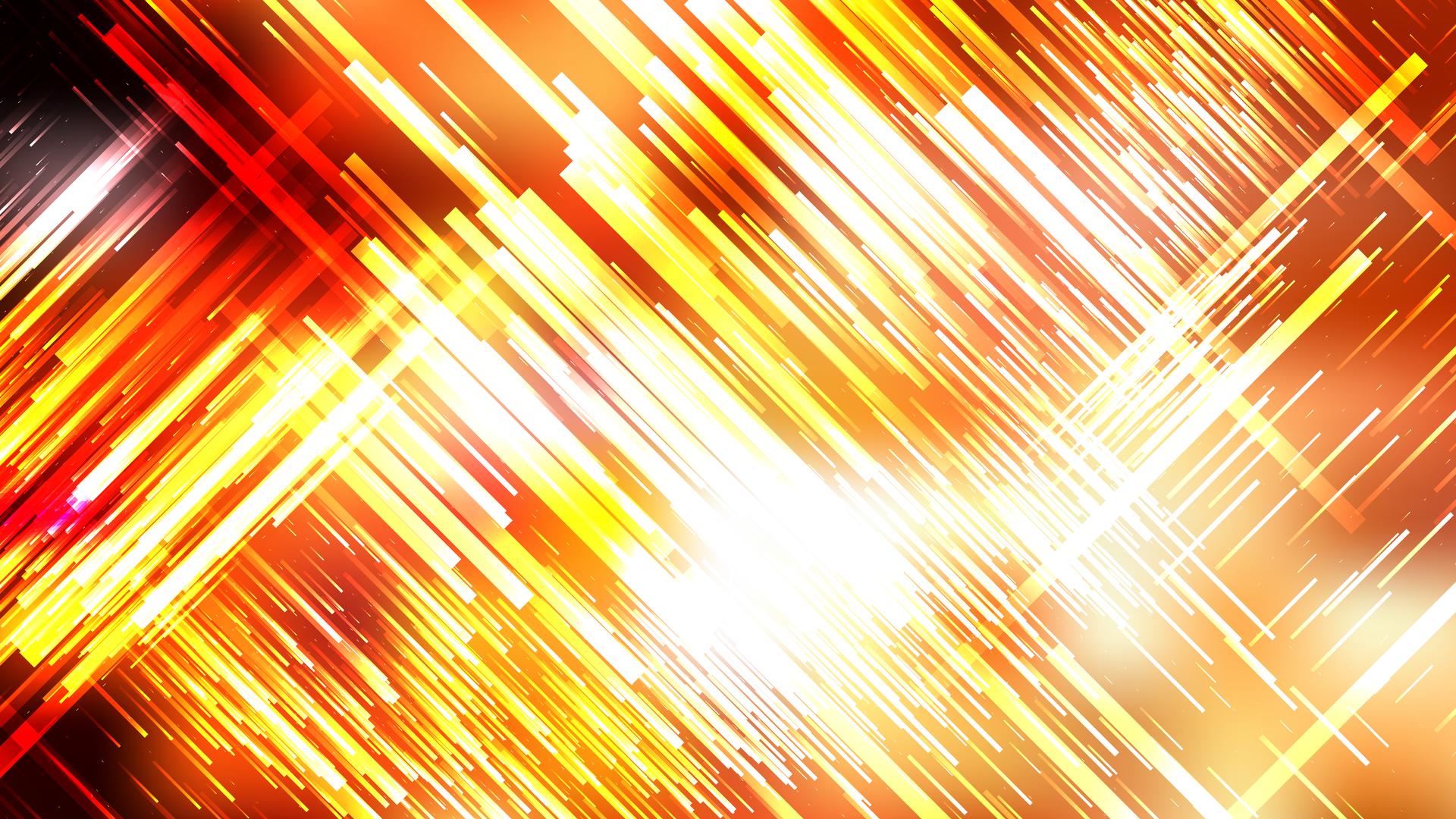 Abstract Red White and Yellow Random Diagonal Lines Background