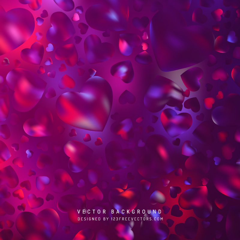 Purple Heart Background