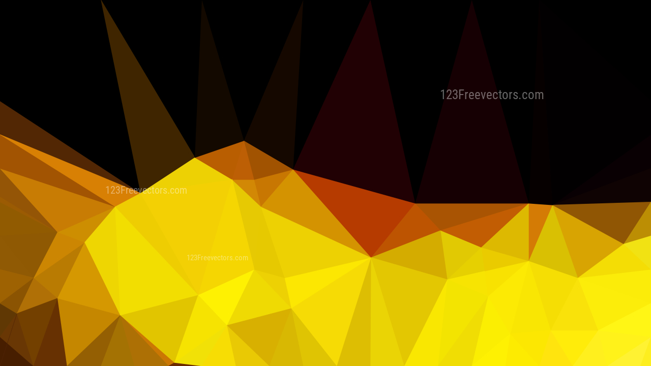 Cool Gold Polygonal Background Vector Image