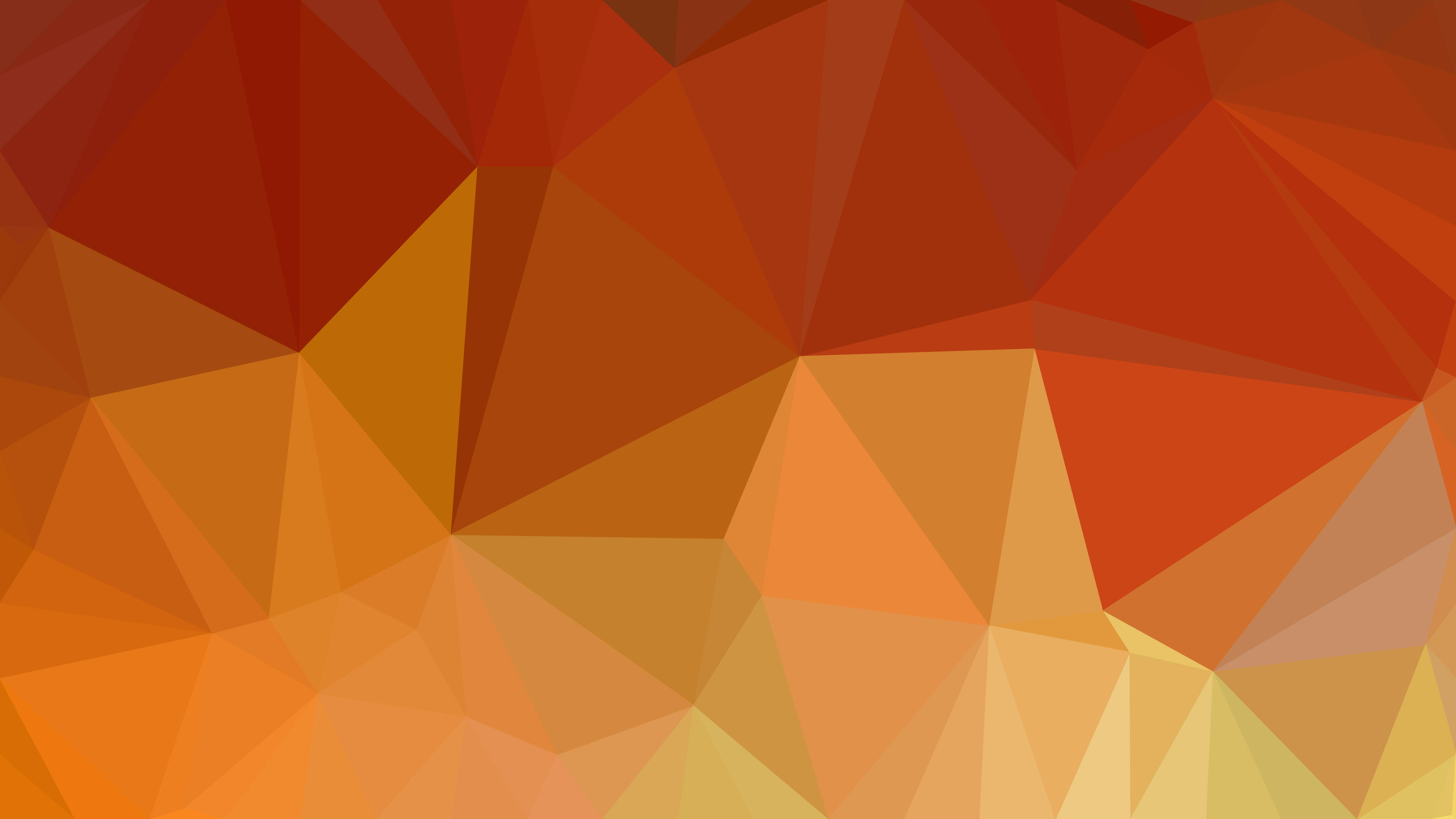 Free Download Dark Orange Polygon Background
