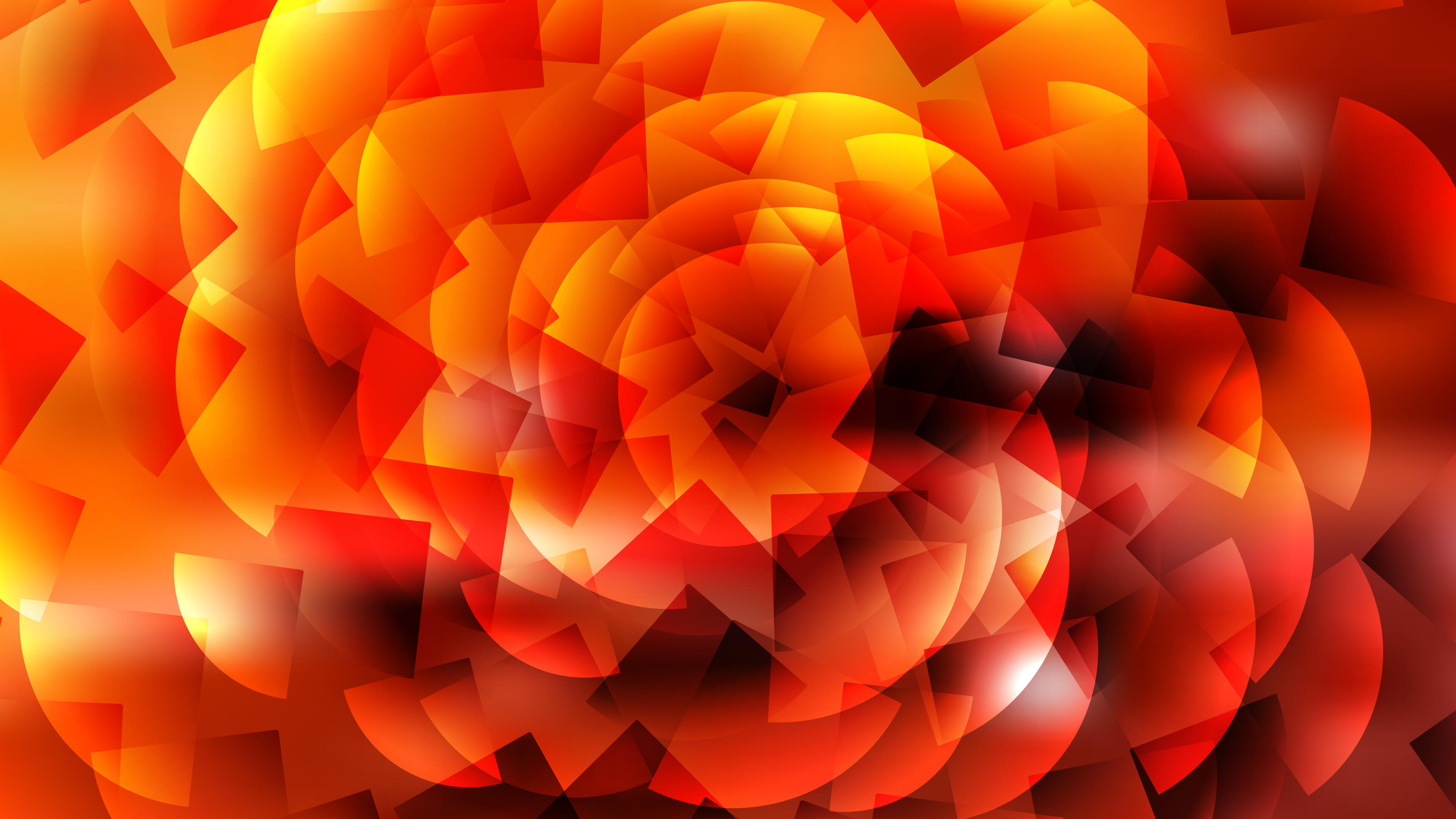 Free Abstract Red and Orange Background Vector