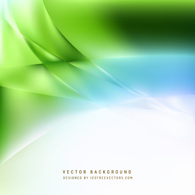 Blue Green Abstract Background