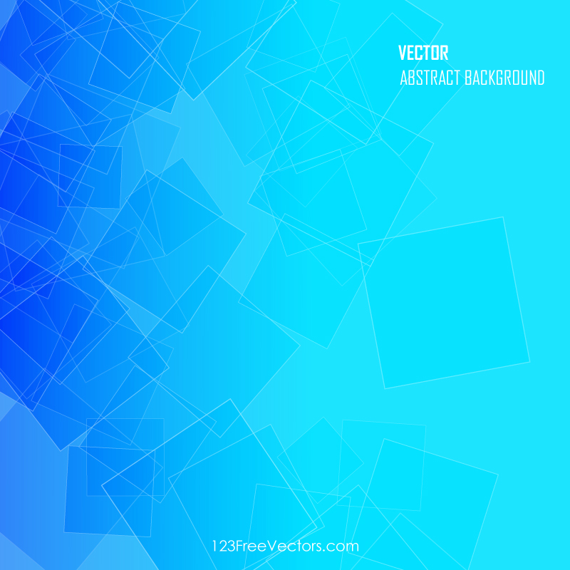 Abstract Blue Vector Background Image
