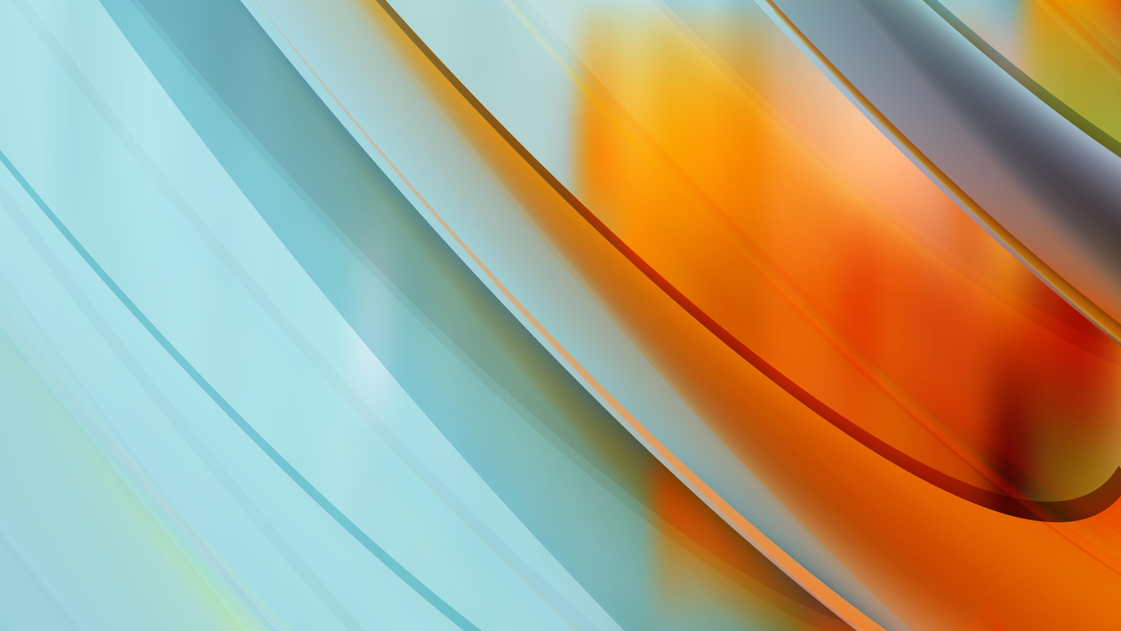 Free Download Abstract Blue and Orange Diagonal Background