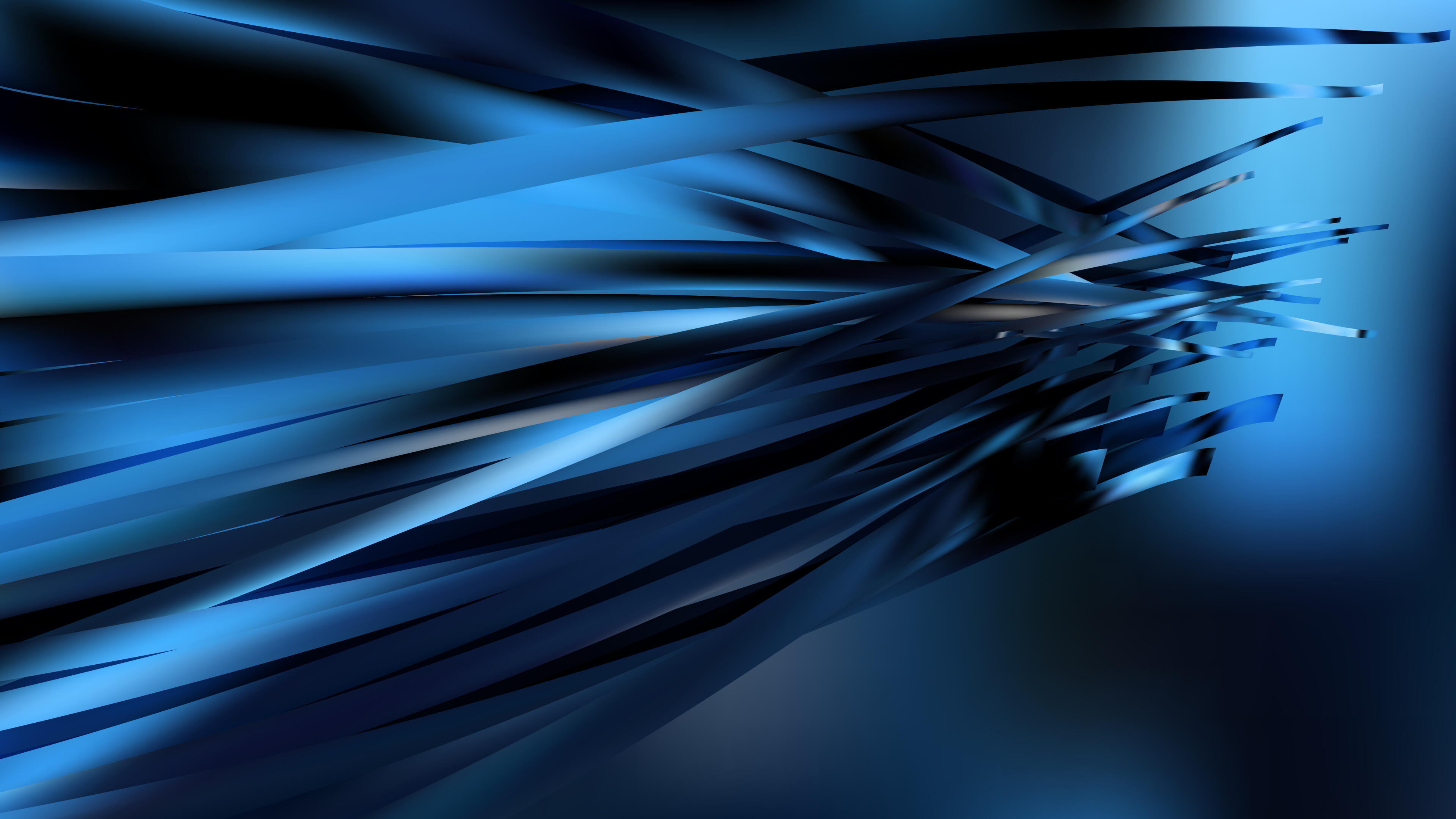 Free Abstract Black and Blue Background Image