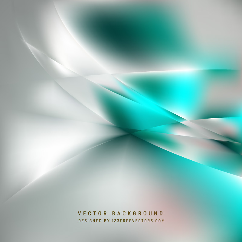 Gray Turquoise Abstract Background