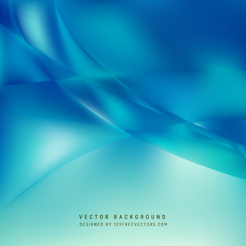 Turquoise Blue Background Design