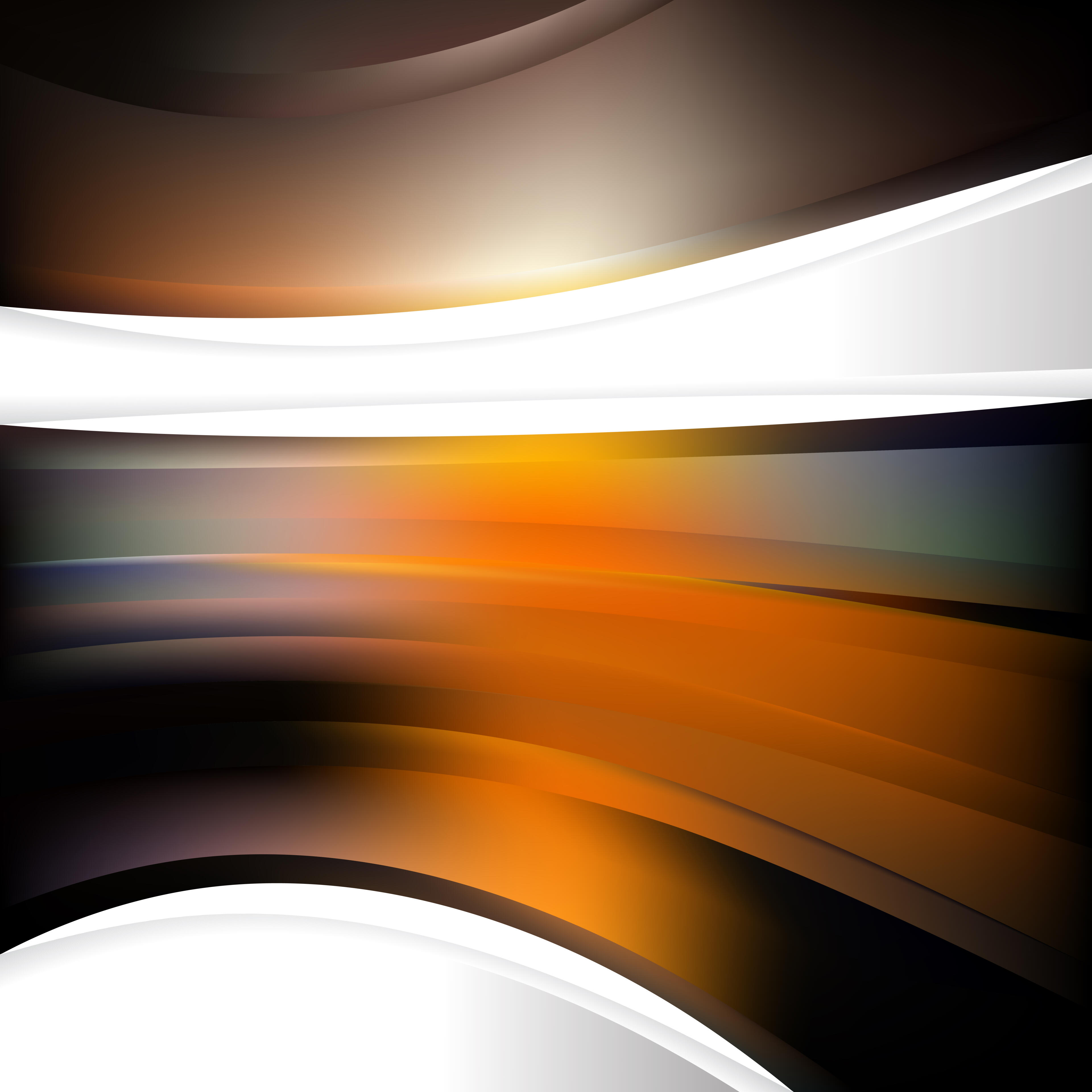 Free Download Orange and Black Abstract Background
