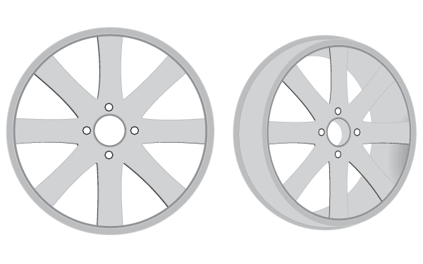 Free Rim Vector