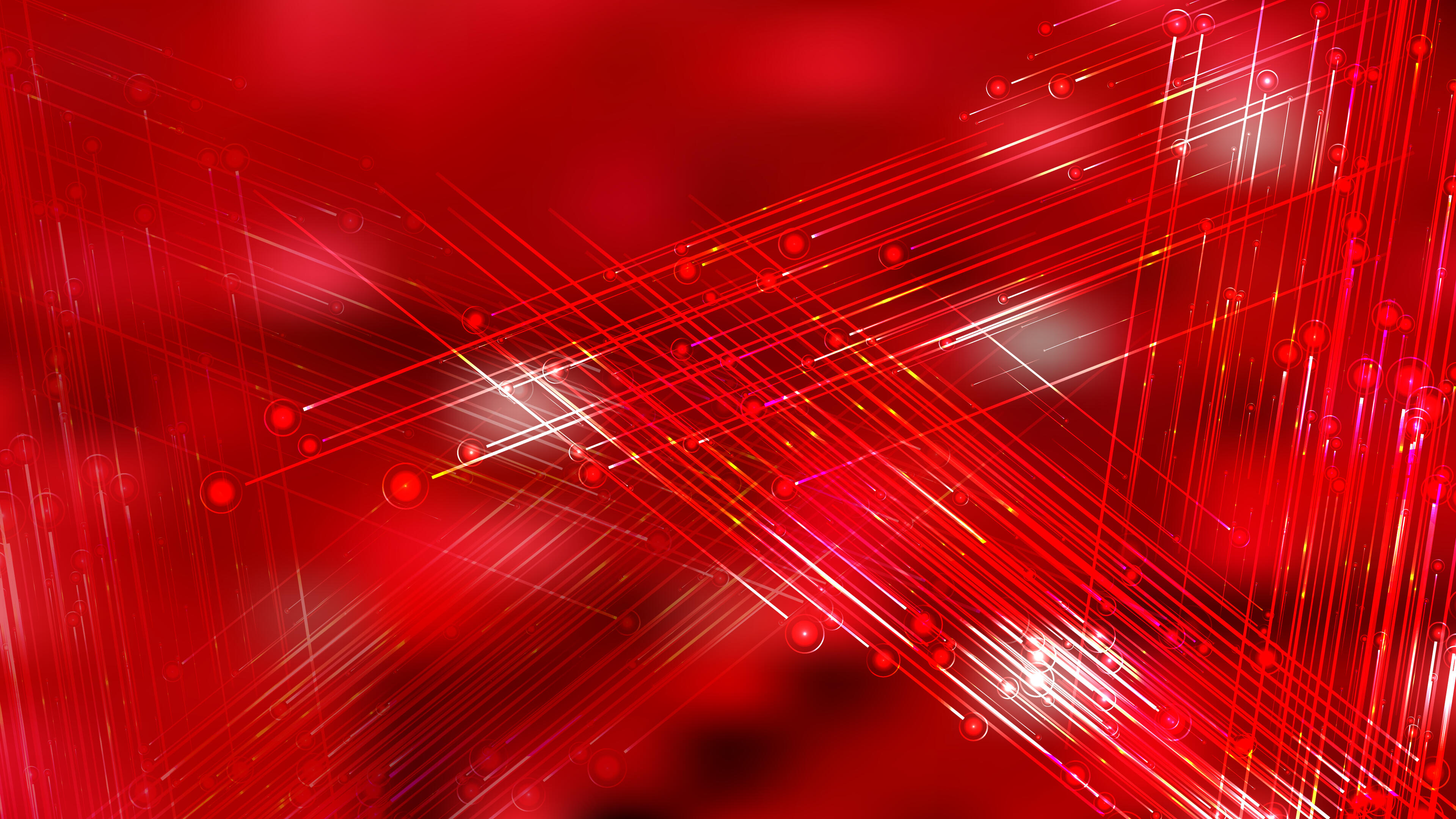Free Download Abstract Red Lines Illustration