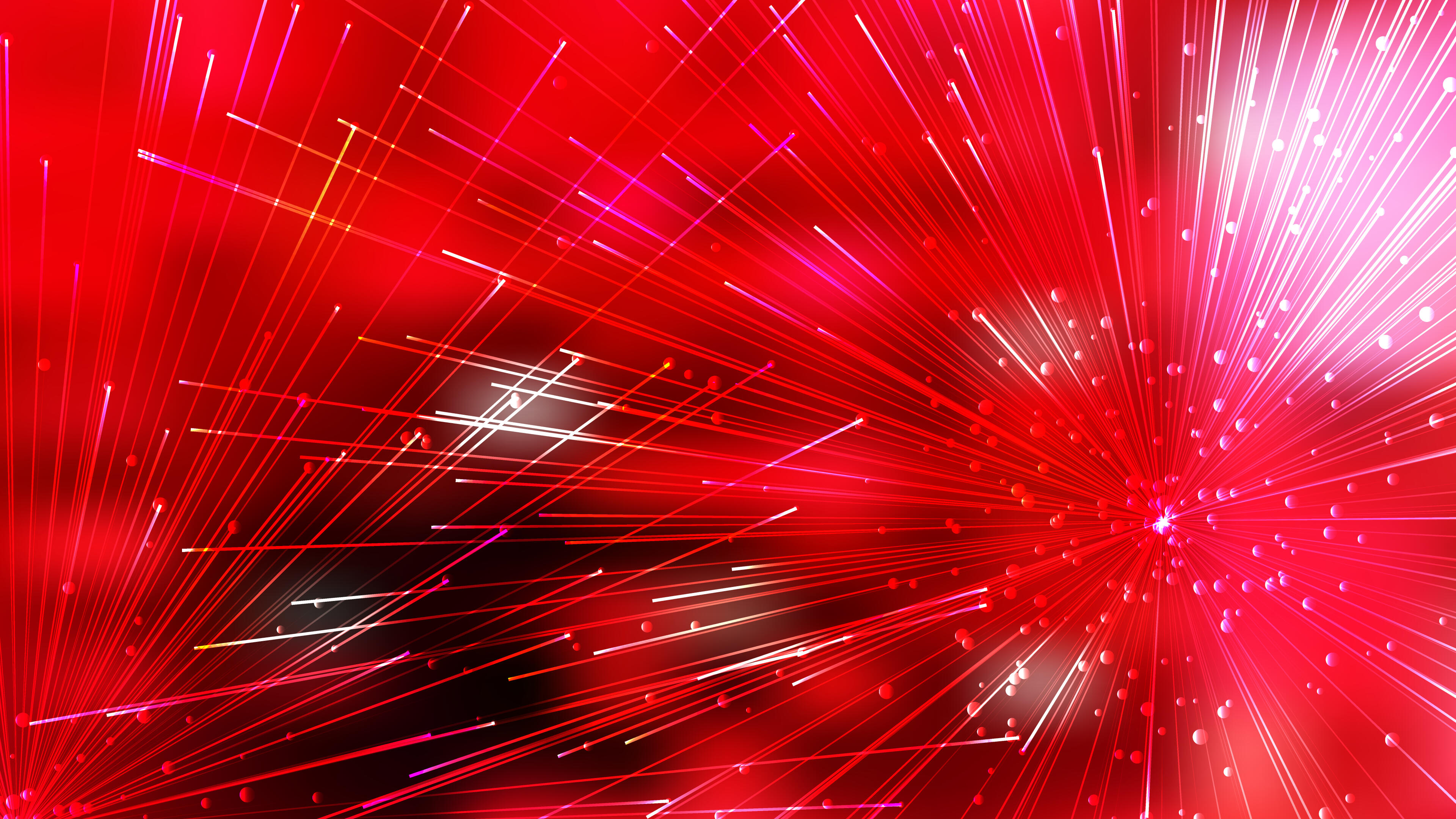 Free Abstract Random Chaotic Intersecting Lines Red and Black Background Image