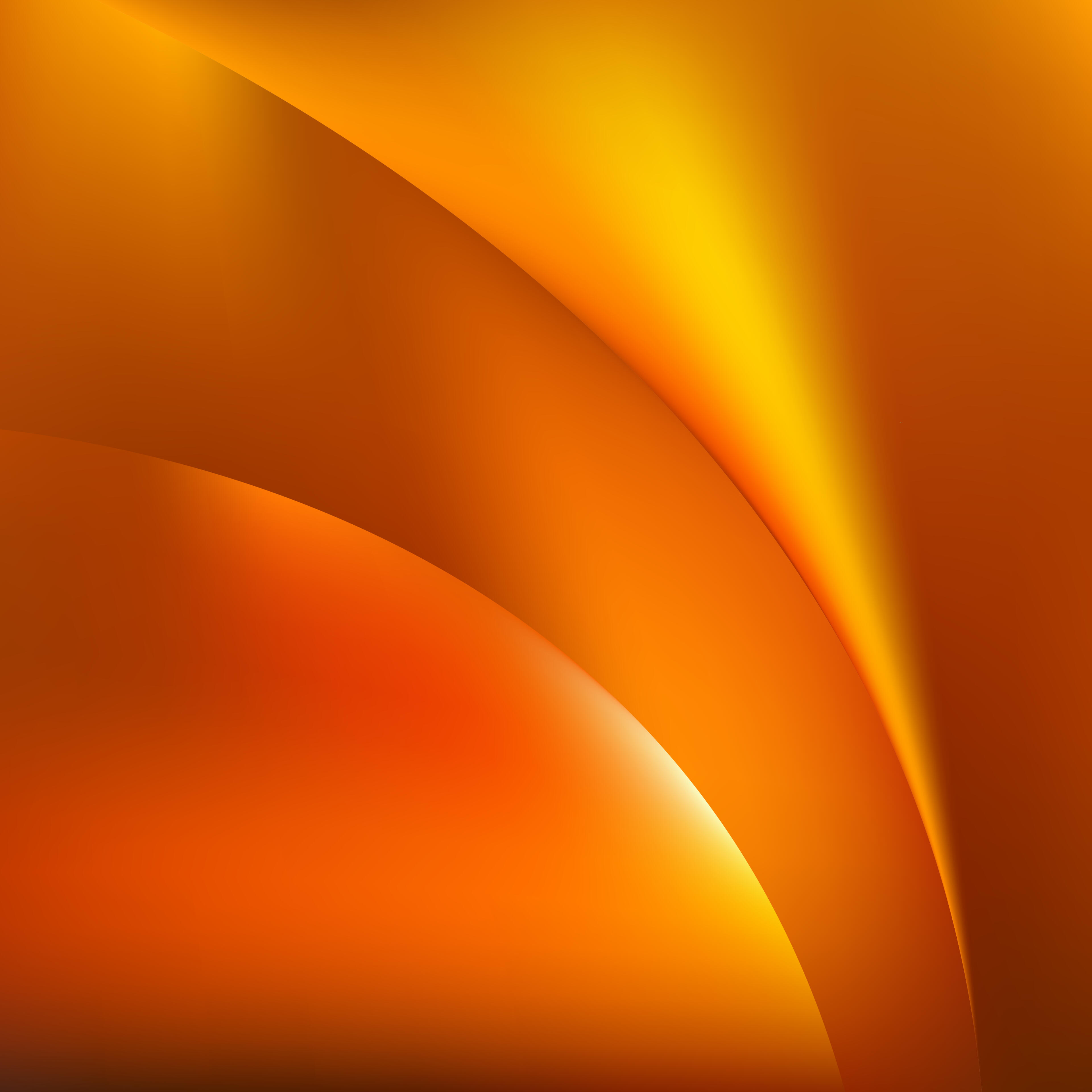 Free Download Abstract Orange Wave Background
