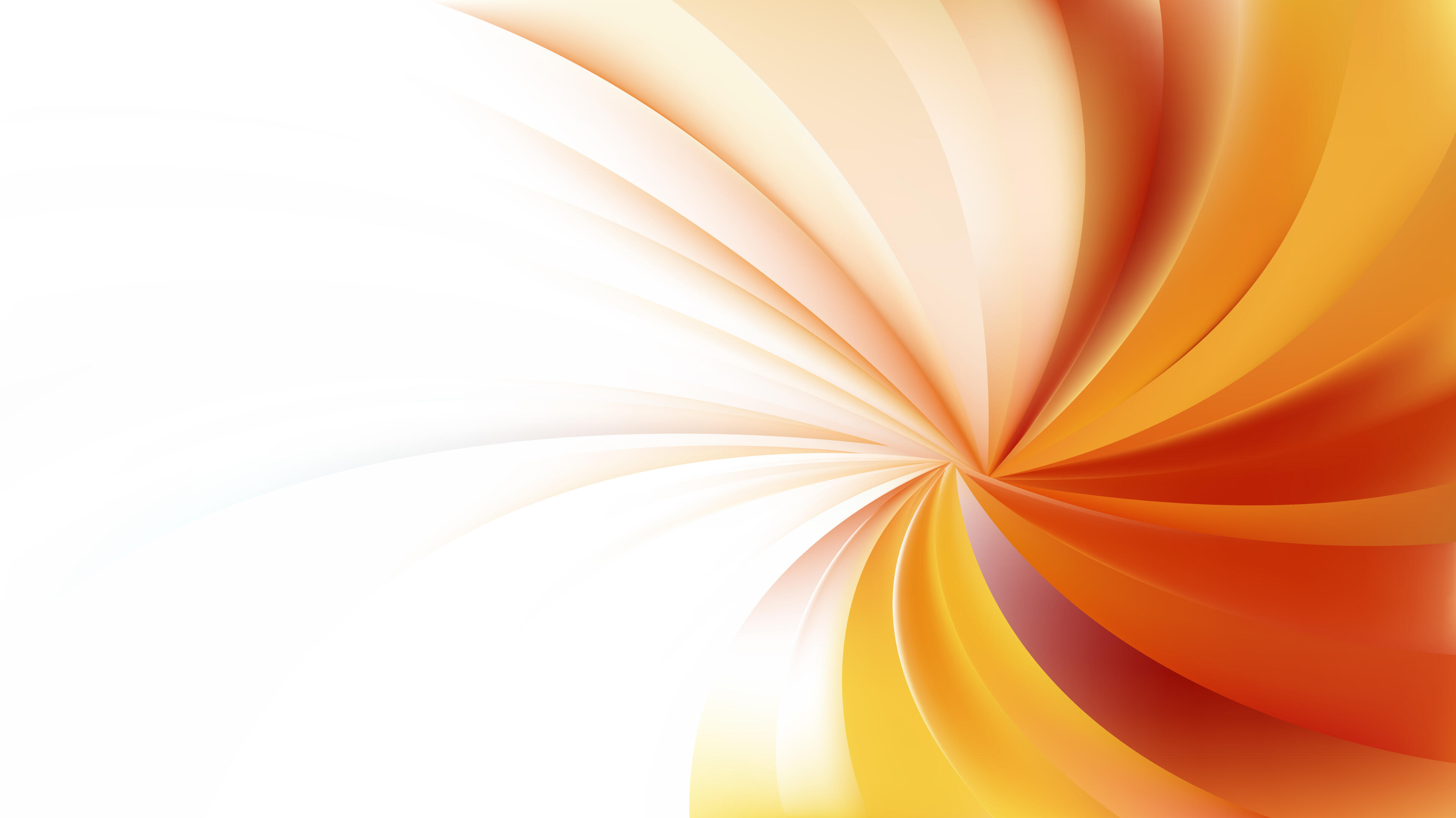 Free Download Abstract Orange and White Background Design