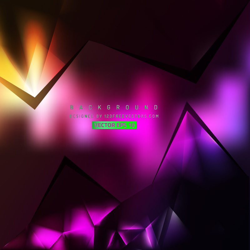 Colorful Polygonal Triangular Background Template Colorful Polygonal Triangular Background Template