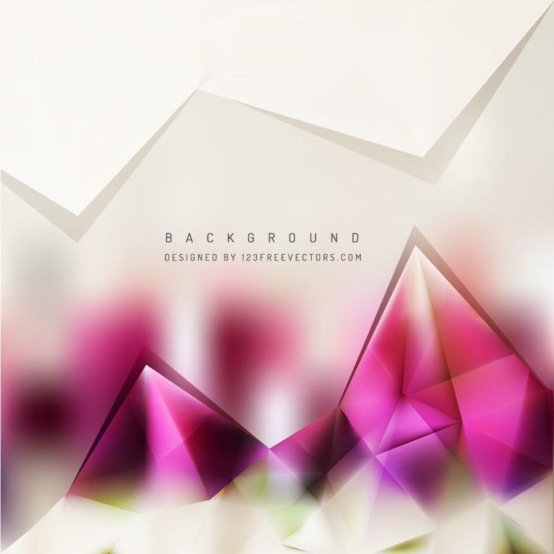Light Color Triangle Polygonal Background Design