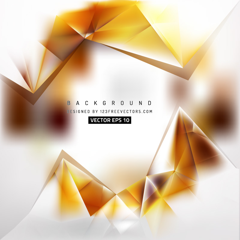 Abstract Orange Polygonal Triangular Background Abstract Orange Polygonal Triangular Background