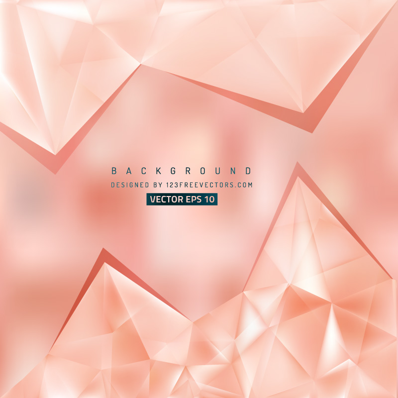 Light Pink Triangular Background