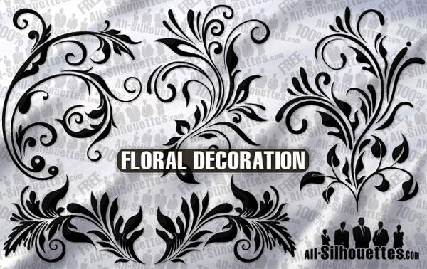 Free Floral Ornament Decoration Vector