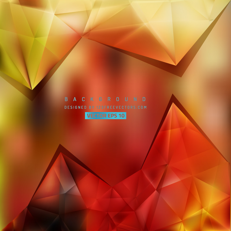 Abstract Triangle Polygonal Background Design