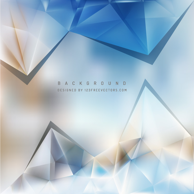 Abstract Polygonal Triangular Background Design