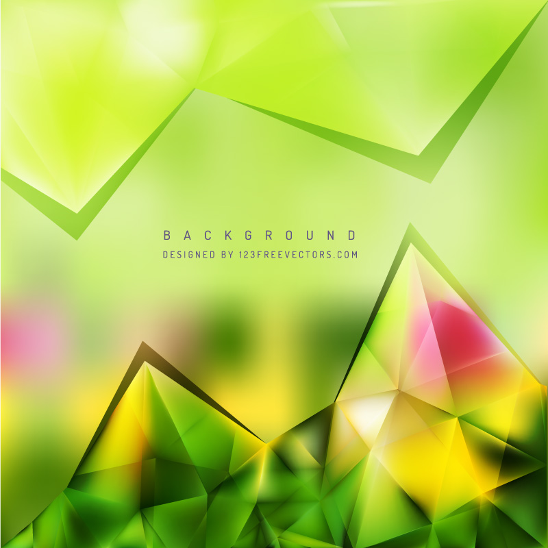 Polygonal Triangular Background