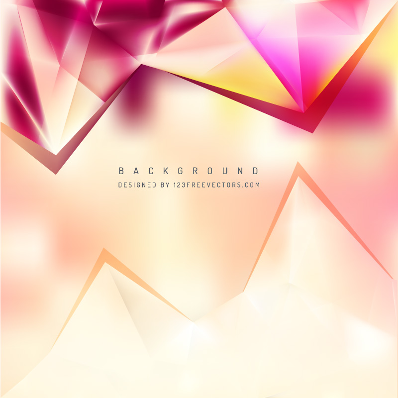 Abstract Triangle Polygonal Background Design