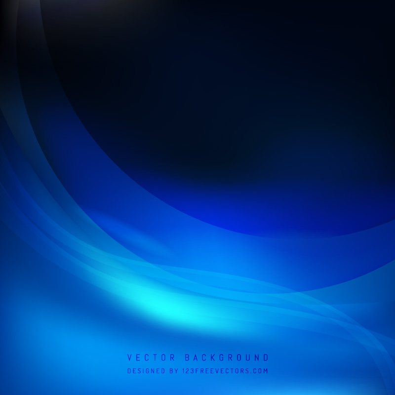 Navy Blue Wave Background Template