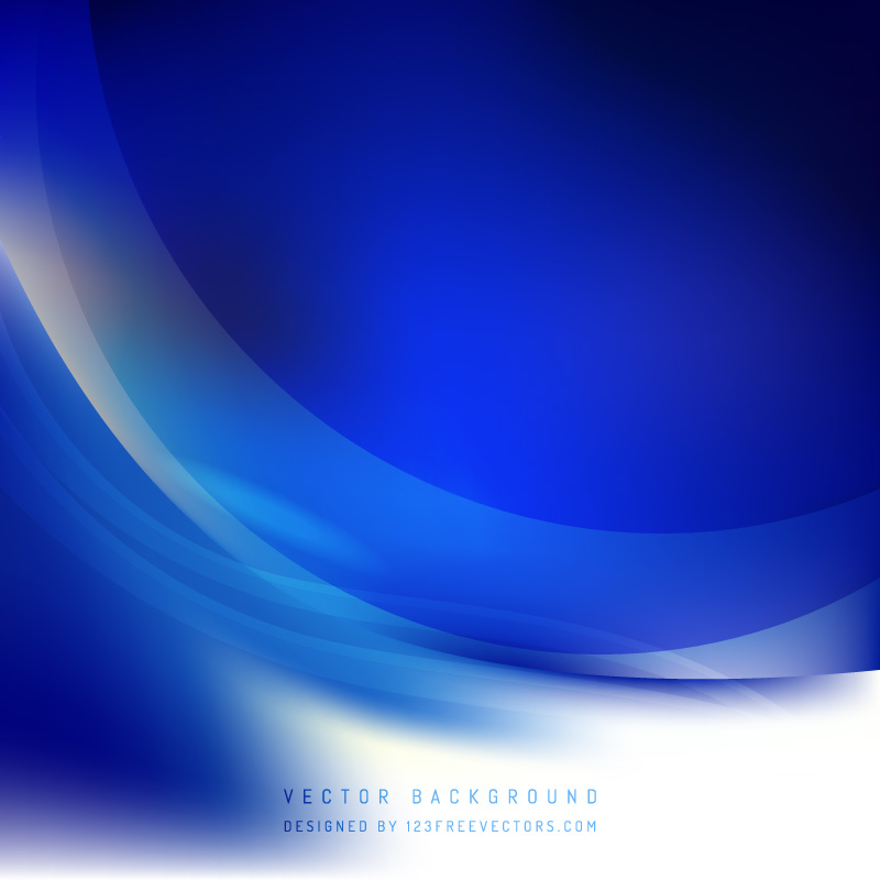 Blue Wave Background Template